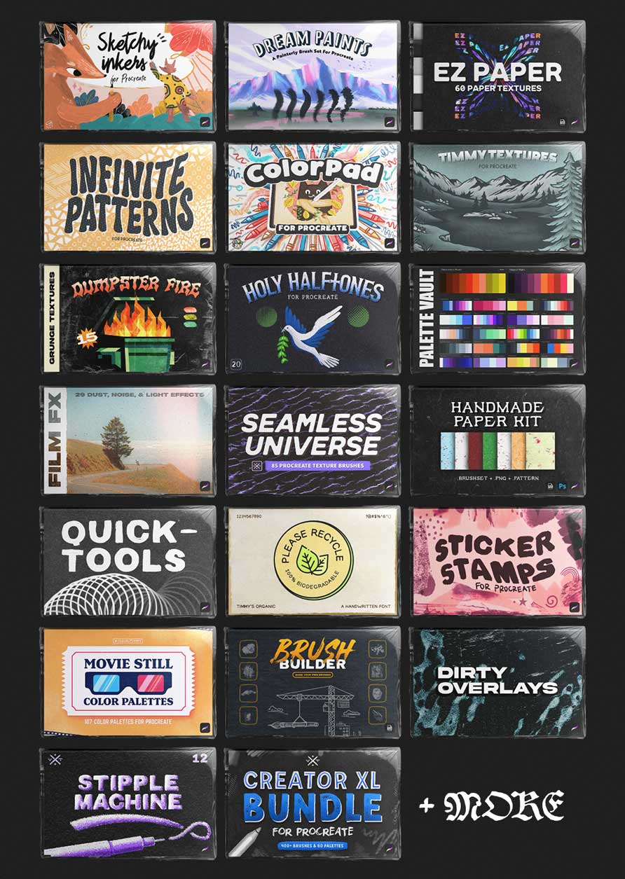 Master Bundle for Procreate (All Products) – VisualTimmy